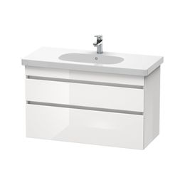 Duravit Waschtischunterschrank DuraStyle 100x45,3cm, we. hgl, 2 SchKa., wandh&auml;ngend (DS648502222)