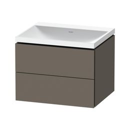 Duravit M&ouml;bel-Set L-Cube 60x48x48cm, o HL, f Gr s-matt, 2 Schub. (LC6950N90900000)