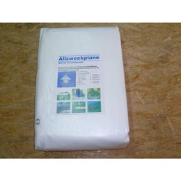 Aquagart Gewebeplane 260g 4m x 6m Abdeckplane Bootsplane Allzweckplane Plane