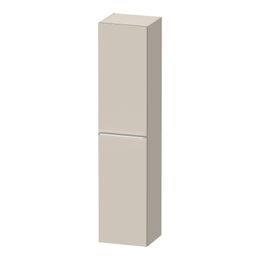Duravit Hochschrank D-Neo 40x36cm, 1 T&uuml;r, 5 B&ouml;, An li, chr/Taup ma (DE1328L10910000)