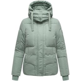 Steppjacke Navahoo "Steppjacke Zauberlicht 14", Damen, Gr. 3XL, gr&uuml;n (smokey mint), Obermaterial: 100% Polyester PES. Obermaterial: Futter: 100% Polyester PES. 100% Polyester PES., Jacken Steppjacke