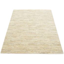 Orientteppich OCI DIE TEPPICHMARKE "HIMALI LINEA", beige, B:170cm H:5mm L:240cm, Wolle, Teppiche, Orientteppich, reine Wolle, handgekn&uuml;pft, mit Fransen, Wohnzimmer