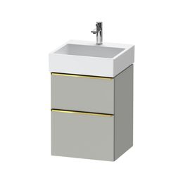 Duravit Waschtischunterschrank D-Neo 48,4x44,2cm, g pol/gr m, 1 Kast, 1 Ausz. (DE4370034070000)
