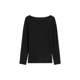 Marc O'Polo Longsleeve MARC O'POLO "Longsleeve T-Shirt longsleeve 1er Pack", Damen, Gr. M, schwarz, Obermaterial: 100% Baumwolle CO., Shirts Longsleeve