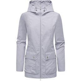 Outdoorjacke Ragwear "Outdoorjacke Monadetta B", Damen, Gr. S, lila (lavender), Obermaterial: 65% Polyester PES. 35% Baumwolle CO. Obermaterial: Futter: 100% Polyester PES., Jacken Outdoorjacke