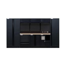 SONSTIGE Feistos Werkstatteinrichtung EOS 12 Blackline Schwarz 61x356x200cm