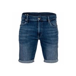 G-Star Raw Webhose G-STAR "Jeans 3301 Slim Short Elto Stretch", Herren, Gr. 30, N-Gr, blau, Obermaterial: 92% Baumwolle CO. 7% Elastomultiester ELE. 1% Elasthan EL., Hosen Webhose