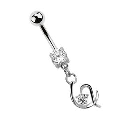 Adelia&acute;s Bauchnabelpiercing ADELIA&acute;S "Piercing Bauchnabelpiercing", silber, Piercings, Damen, Chirurgiestahl, Bauchnabelpiercing