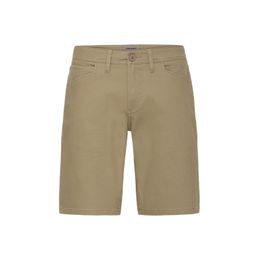 Chinoshorts Blend "Chinoshorts BHStipo", Damen, Gr. L, N-Gr, blau (sepia tint), Obermaterial: 98% Baumwolle CO. 2% Elasthan EL., Hosen Chinoshorts