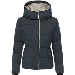 Winterjacke Ragwear "Winterjacke Gleama Melange YOUMODO", Damen, Gr. M, grau (dunkelgrau), Obermaterial: 100% Polyester PES. Obermaterial: Futter: 100% Polyester PES. 100% Polyester PES., Jacken Winterjacke