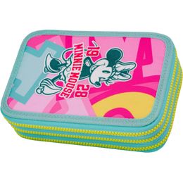 Federm&auml;ppchen COOLPACK "Etui, Disney, Minnie Mouse", Kinder, pink (minnie mouse), Polyester, Schreibger&auml;teetuis Federm&auml;ppchen, bef&uuml;llt
