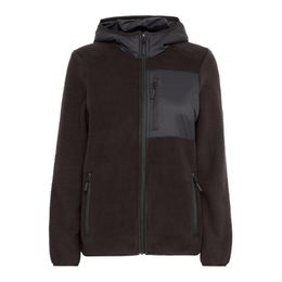 Fleecejacke North Bend "Fleecejacke NBMattea W", Damen, Gr. 42, schwarz, Obermaterial: 100% Polyester PES., Jacken Fleecejacke