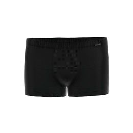 Boxershorts Ammann "Boxershort Cotton & More Retro Short 1er Pack", Herren, Gr. M, schwarz, Obermaterial: 57% Modal CMD. 35% Baumwolle CO. 8% Elasthan EL., Unterhosen Boxershorts