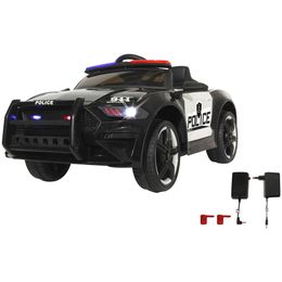 Elektro-Kinderauto Jamara "US Police Car", schwarz, Elektro-Kinderfahrzeuge, KinderB:62cm H:53cm T:113cm, Elektro-Kinderauto, B:62cm H:53cm T:113cm