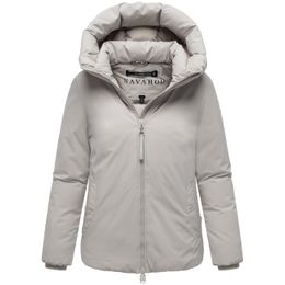 Winterjacke Navahoo "Winterjacke Bl&uuml;tenlicht 14", Damen, Gr. L, beige (bone), Obermaterial: 100% Polyester PES. Obermaterial: Futter: 100% Polyester PES. 100% Polyester PES., Jacken Winterjacke