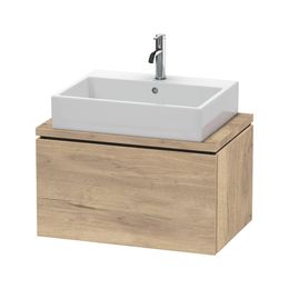 Duravit Waschtischunterschrank Compact L-Cube 72x47,7cm, Ei marm., f Konsole, 1 Auszug (LC580105555)