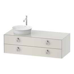 Duravit Waschtischunterschrank White Tulip 130x55cm, B L, No w m, k Ein/m Be (WT4992L39390010)