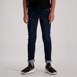 5-Pocket-Jeans Cars Jeans "Jenas Burgo", Jungen, Gr. 3 (98), N-Gr, blau (blau schwarz), Denim/Jeans, Obermaterial: 99% Baumwolle, 1% Elasthan, Abriebeffekte, slim fit normal, Jeans 5-Pocket-Jeans