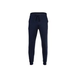JOOP! Jogginghose JOOP "Jogginghose Leisure 1er Pack", Herren, Gr. M, N-Gr, blau, Obermaterial: 96% Baumwolle CO. 4% Elasthan EL., Hosen Jogginghose