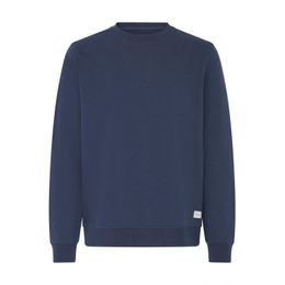 Longpullover Blend "Sweater BHKusal", Herren, Gr. XL, blau (marineblaus), Obermaterial: 60% Baumwolle CO. 40% Polyester PES., Pullover Longpullover