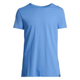 T-Shirt SALZHAUT "Shirt DIEK", Herren, Gr. M, blau (ocean blau), Obermaterial: 100% Baumwolle CO., Shirts T-Shirt