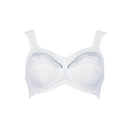 Bustier Anita "BH Safina 1er Pack", Damen, Gr. 90, Cup B, wei&szlig;, Obermaterial: 50% Polyamid PA. 25% Polyester PES. 10% Elasthan EL. 10% Viskose CV. 5% Baumwolle CO., BHs Bustier