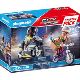Konstruktions-Spielset Playmobil "Starter Pack, SEK und Juwelendieb (71255), My Action Heroes", bunt, Spielbausteine, Kinder, Kunststoff, Konstruktions-Spielset, Made in Europe