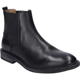 Stiefelette Josef Seibel "Bradley 03, schwarz", Herren, Gr. 44, schwarz, Obermaterial: 100% Rindsleder Leather cow., Schuhe Stiefelette