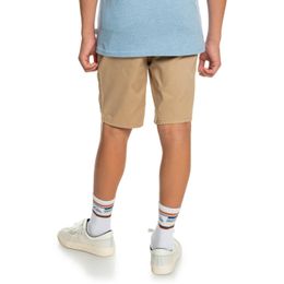 Chinoshorts Quiksilver "Everyday", Jungen, Gr. 16, beige (incense), Obermaterial: 100% Walkfrottier;, Hosen Chinoshorts