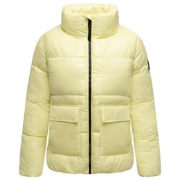 Kurzjacke Navahoo "Kurzjacke Eispracht 14", Damen, Gr. S, gelb (pastell gelb), Obermaterial: 100% Polyester PES. Obermaterial: Futter: 100% Polyester PES. 100% Polyester PES., Jacken Kurzjacke