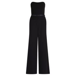 Jumpsuit Vera Mont "Jumpsuit mit G&uuml;rtel", Damen, Gr. 38, EURO, schwarz, Obermaterial: 95% Polyester PES. 5% Elasthan EL., Overalls Jumpsuit