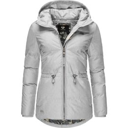 Anorak Ragwear "Winterjacke Calena Intl.", Damen, Gr. XS, grau, Obermaterial: 100% Polyester PES. Obermaterial: Futter: 100% Polyester PES. 100% Polyester PES., Jacken Anorak