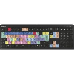 LogicKeyboard Tastatur "Adobe Premiere Pro CC Astra 2 DE (PC)", bunt, B:44,6cm H:3cm T:15cm, Tastaturen, Tastatur