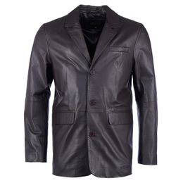 Lederjacke JCC "Lederblazer Armando 2", Herren, Gr. 58, braun, Obermaterial: 100% Lammnappaleder LANA. Futter: 100% Polyester PES., Jacken Lederjacke