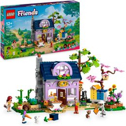 Konstruktionsspielsteine Lego "Haus und Blumengarten der Imker (42669), Lego Friends", bunt, Spielbausteine, Kinder, Kunststoff, Konstruktionsspielsteine, Made in Europe