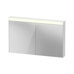 Duravit Uni-Spiegelschrank Best Version 121x76x14,8cm, 21 Watt, 2 T&uuml;ren, LED (LM7843000002)