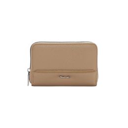 Geldb&ouml;rse Tamaris "Geldb&ouml;rse TAS Kennia", Herren, beige (sand 420), Obermaterial: 60% Polyurethan PU. 40% Polyester PES., Kleinlederwaren Geldb&ouml;rse