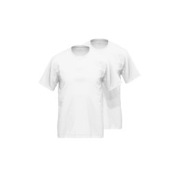 G&ouml;tzburg T-Shirt G&Ouml;TZBURG "T-Shirt T-Shirt 2P 2er Pack", Herren, Gr. M, wei&szlig;, Obermaterial: 100% Baumwolle CO., Shirts T-Shirt