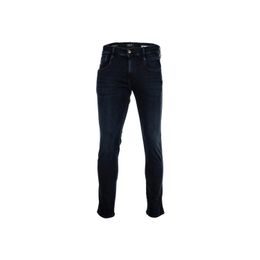 Skinny-fit-Jeans Replay "Jeans Hyperflex ANBASS", Herren, Gr. 32, N-Gr, blau (dunkelblau 3), Obermaterial: 85% Baumwolle CO. 10% Polyester PES. 5% Elasthan EL., Jeans Skinny-fit-Jeans