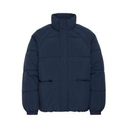 !Solid Steppjacke SOLID "Steppjacke SDMILO PUFFER SHORT", Herren, Gr. S, blau (insignia blau), Obermaterial: 100% Nylon NY., Basic, regular fit normal, Jacken Steppjacke