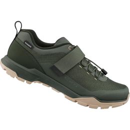 Fahrradschuh Shimano "Herren - Fahrradschuhe EX500", Herren, Gr. 38, gr&uuml;n (khaki), Obermaterial: 100% Synthetik synthetic., Schuhe Fahrradschuh