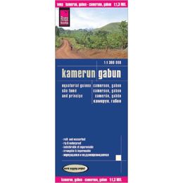 Reise Know-How Landkarte Kamerun, Gabun (1:1.300.000)