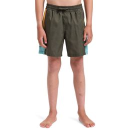 Badeshorts Quiksilver "Everyday Holmes 14", Kinder, Gr. 8, grape leaf holmes, Obermaterial: 100% Microfaser;, Badehosen Badeshorts