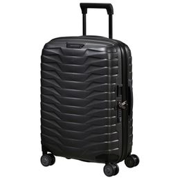 Hartschalen-Trolley Samsonite "PROXIS, verschiedene Farben", Damen, Gr. B/H/T: 40cm x 55cm x 20cm 40 l, matt graphite, Polypropylen, unifarben, Koffer Hartschalen-Trolley, Handgep&auml;ck Reisegep&auml;ck Volumenerweiterung