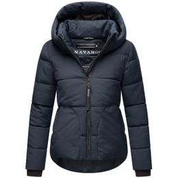 Steppjacke Navahoo "Steppjacke Lachperle XIV", Damen, Gr. XL, blau (navy), Obermaterial: 100% Polyester Pol. recyc.. Obermaterial: Futter: 100% Polyester Pol. recyc.. 100% Polyester Pol. recyc.., Jacken Steppjacke