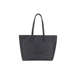 JOOP! Handtasche JOOP JEANS "Handtasche Lettera 1.0 Lara Shopper lhz", Damen, Gr. B/H/T: 32cm x 29cm x 17cm 0, blau (dunkelblau), Obermaterial: 100% Polyurethan PU., Taschen Handtasche