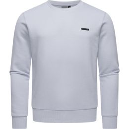 Sweater Ragwear "Sweater Indie", Herren, Gr. 3XL, grau (light grau24), Obermaterial: 70% Baumwolle CO. 30% Polyester PES., Sweatshirts Sweater
