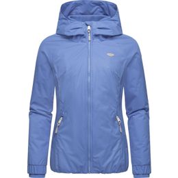 Winterjacke Ragwear "Winterjacke Dizzie Warm", Damen, Gr. S, blau, Obermaterial: 100% Polyester PES. Obermaterial: Futter: 100% Polyester PES. 100% Polyester PES., Jacken Winterjacke