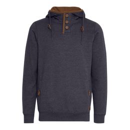 Kapuzenpullover Blend "Hoodie BHAlexo", Herren, Gr. S, blau (navy), Obermaterial: 60% Baumwolle CO. 40% Polyester PES., Pullover Kapuzenpullover