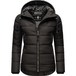 Steppjacke Navahoo "Winterjacke Renesmee", Damen, Gr. XS, schwarz, Obermaterial: 100% Polyester PES. Obermaterial: Futter: 100% Polyester PES. 100% Polyester PES., Jacken Steppjacke